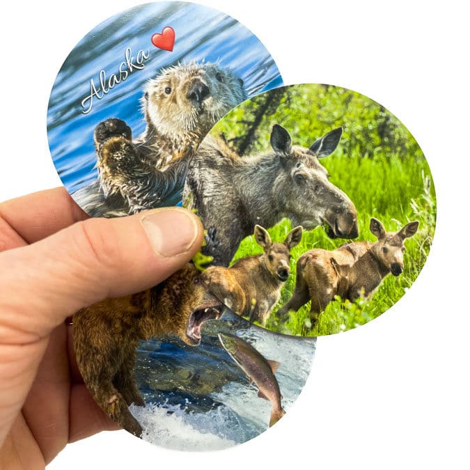 Alaska Wildlife Sticker Pack - Greatland Graphics