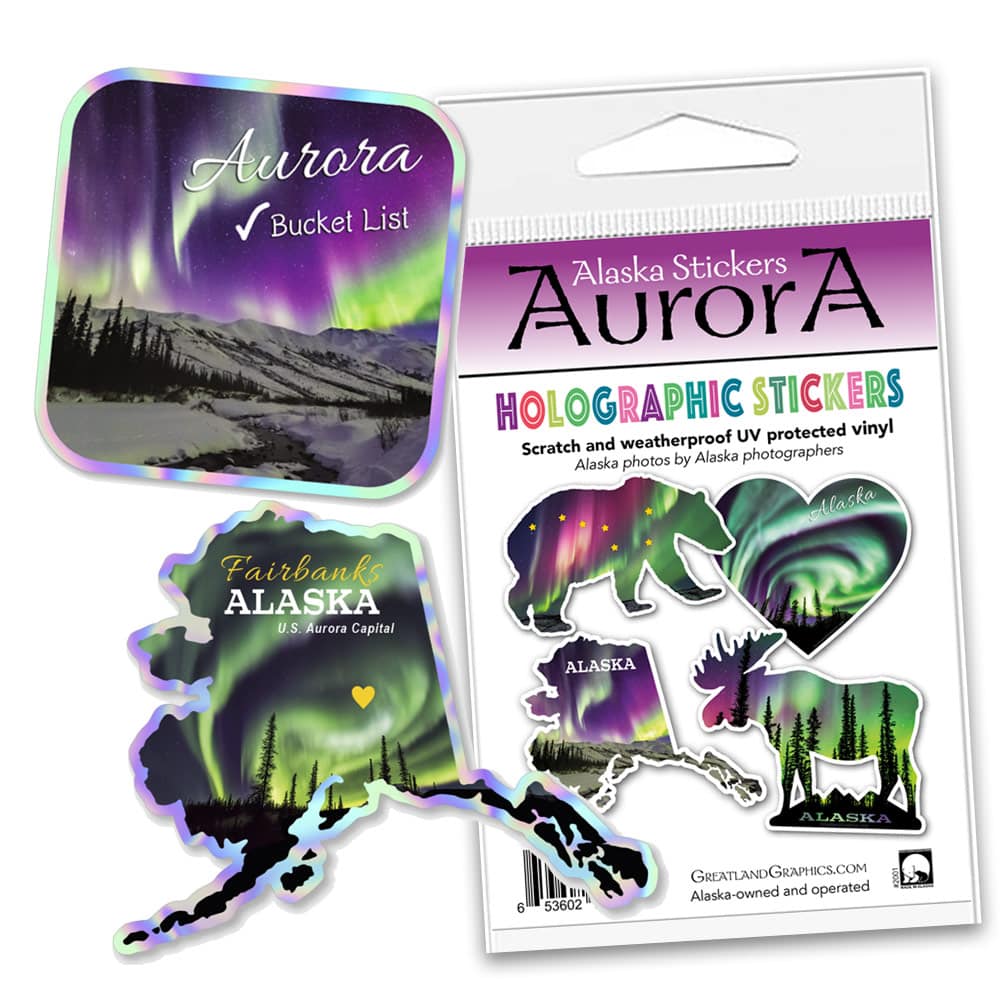 Aurora Art photography and art by Alaskans - Greatland Graphics