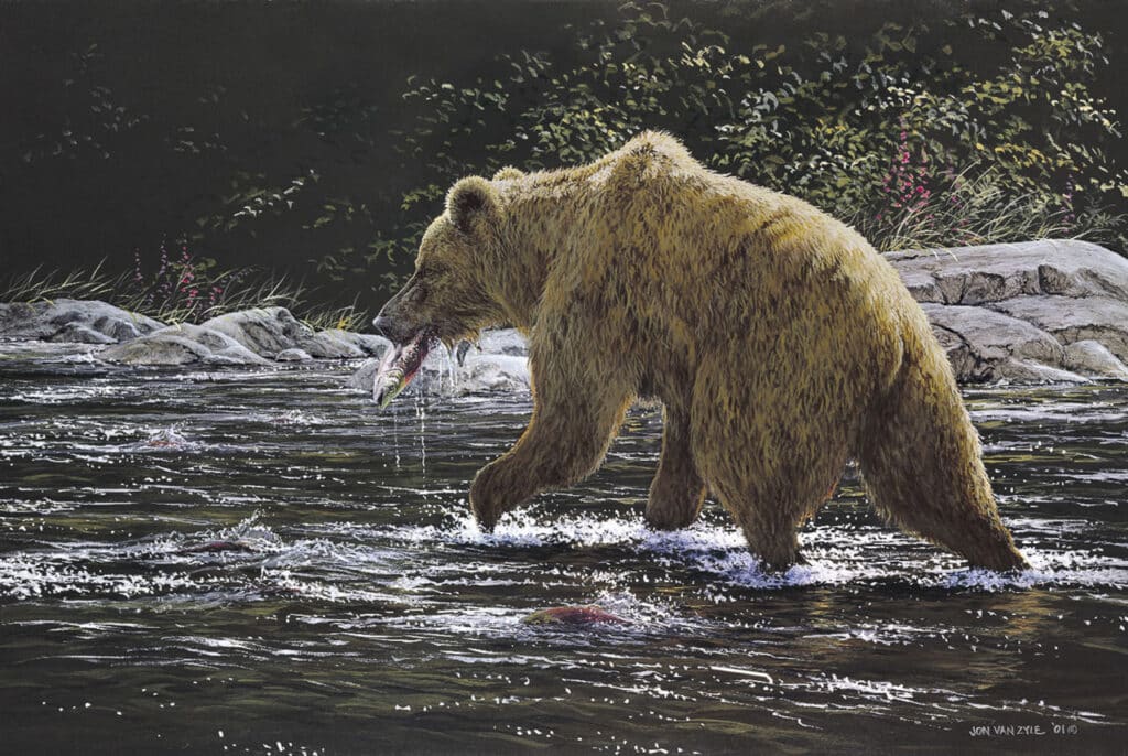 Catch of the Day limited edition print by Jon Van Zyle - Greatland Graphics