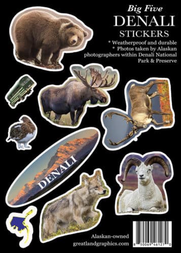 Denali Sticker Sheet - Greatland Graphics