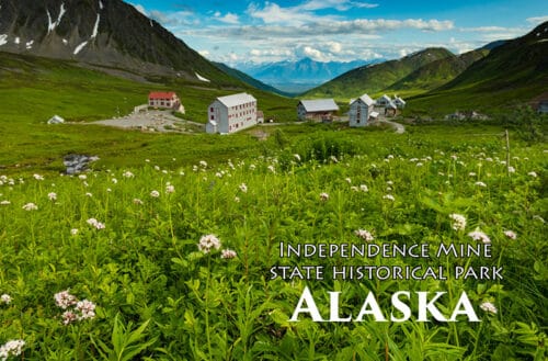 Independence Mine State Historical Park - by Carl Johnson