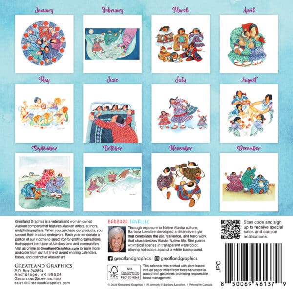 2027 Barbara Lavallee Wall Calendar by Greatland Graphics