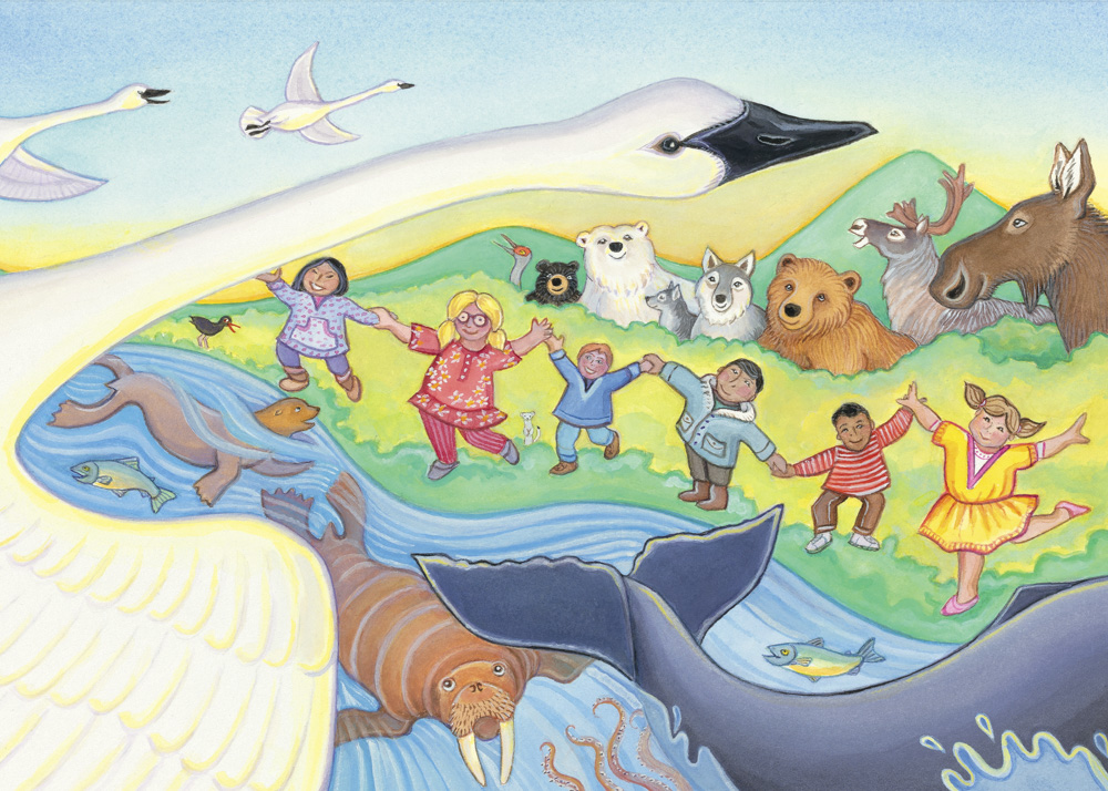 Earth, Sea & Sky - notecard by Shannon Cartwright